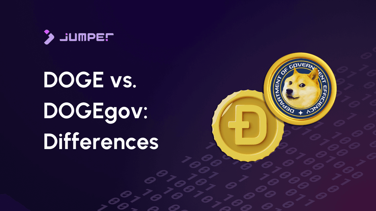 Jumper Learn | DOGE vs. DOGEgov: What’s the Difference?