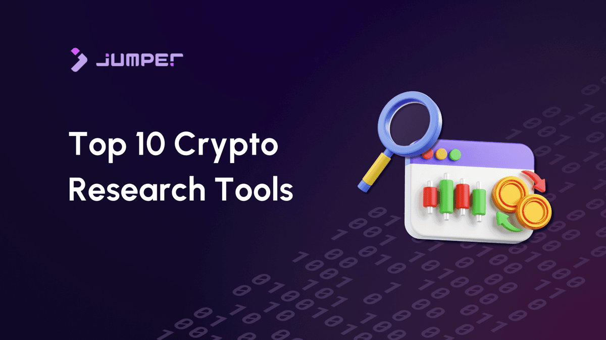 Jumper Learn | Top 10 Crypto Research Tools